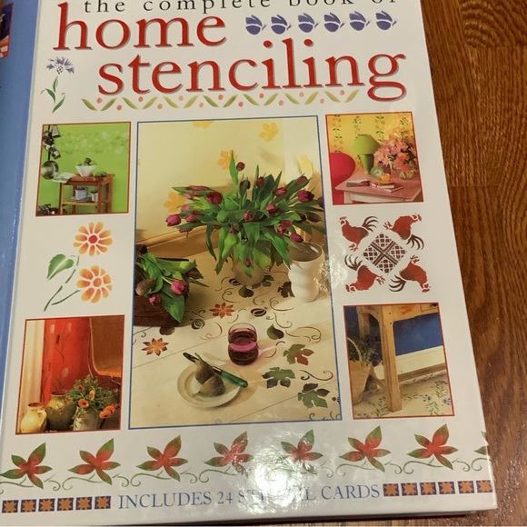 Accents | Complete Book Of Stenciling Hard Cover 24 Stencils | Poshmark